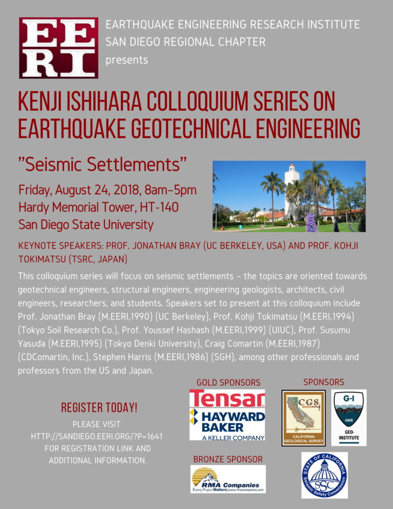 Kenji Ishihara Colloquium Series on Earthquake Geotechnical Engineering ...