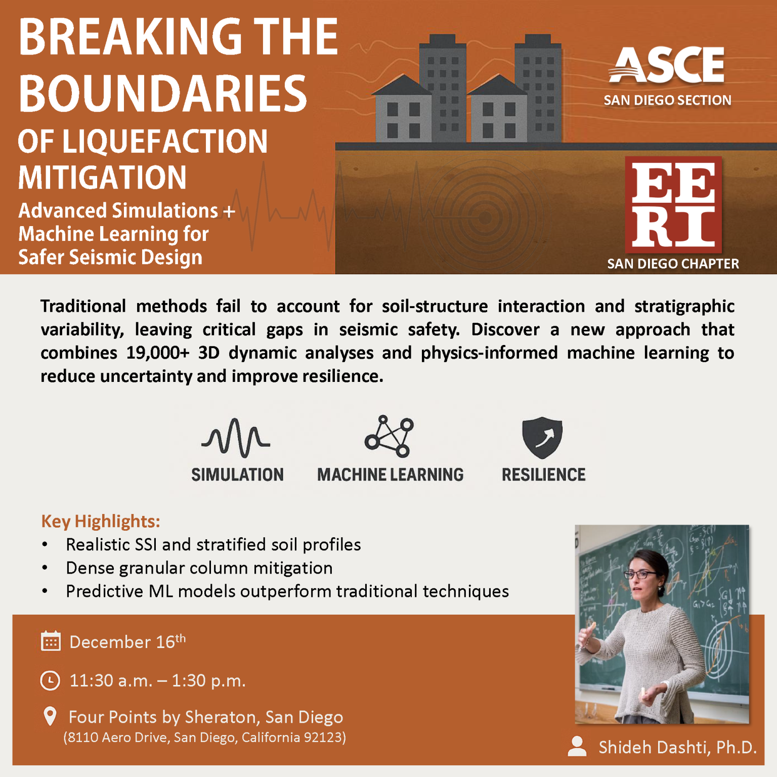 ASCE x EERI December 2025 Joint Lunch Meeting : San Diego Regional Chapter